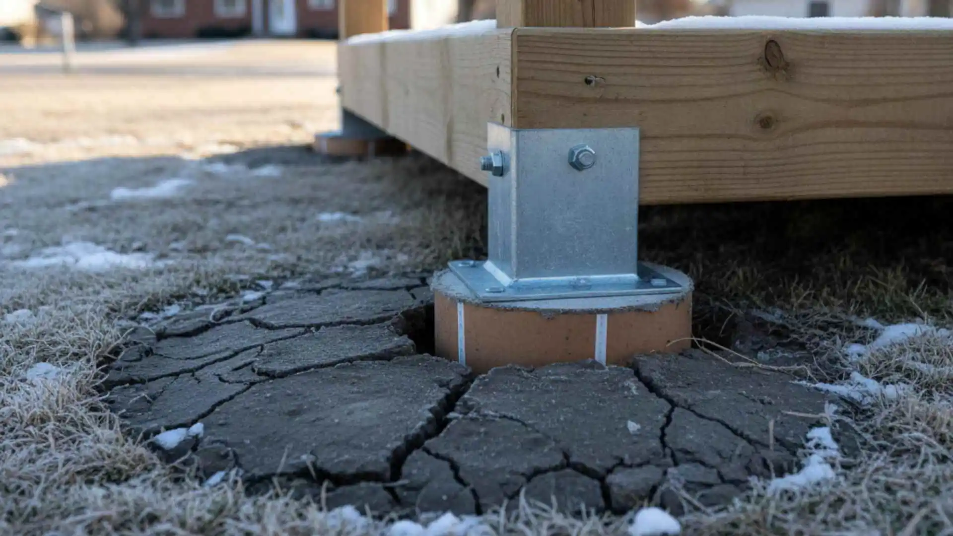 Winter Ground & Deck Footings in St. Louis